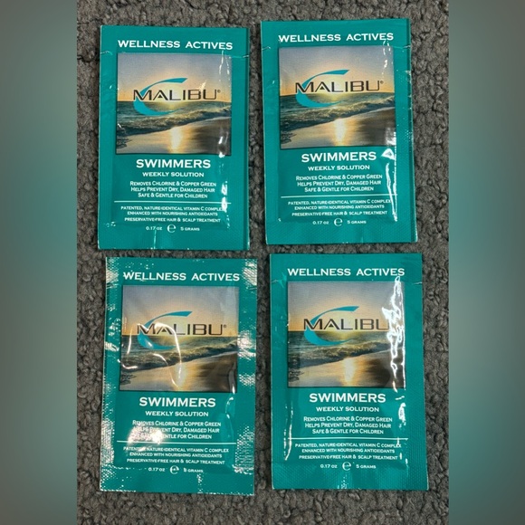 Malibu | Hair | 4x Malibu C Swimmers Hair Wellness Treatment Packets ...